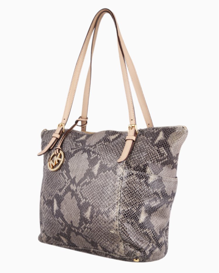 Bolsa Michael Kors Original Aria Python Tote Feminina